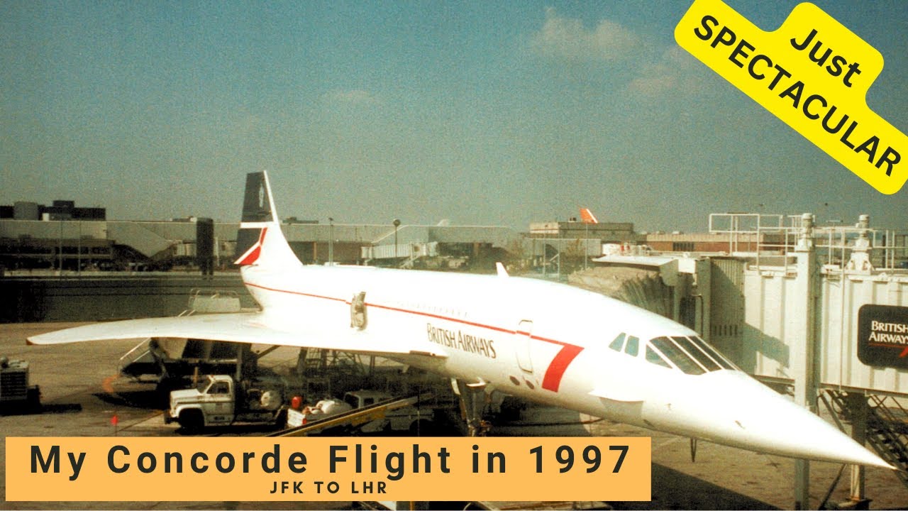Concorde Flying with Mach 2 [Rare Footage from 1997!!] - YouTube