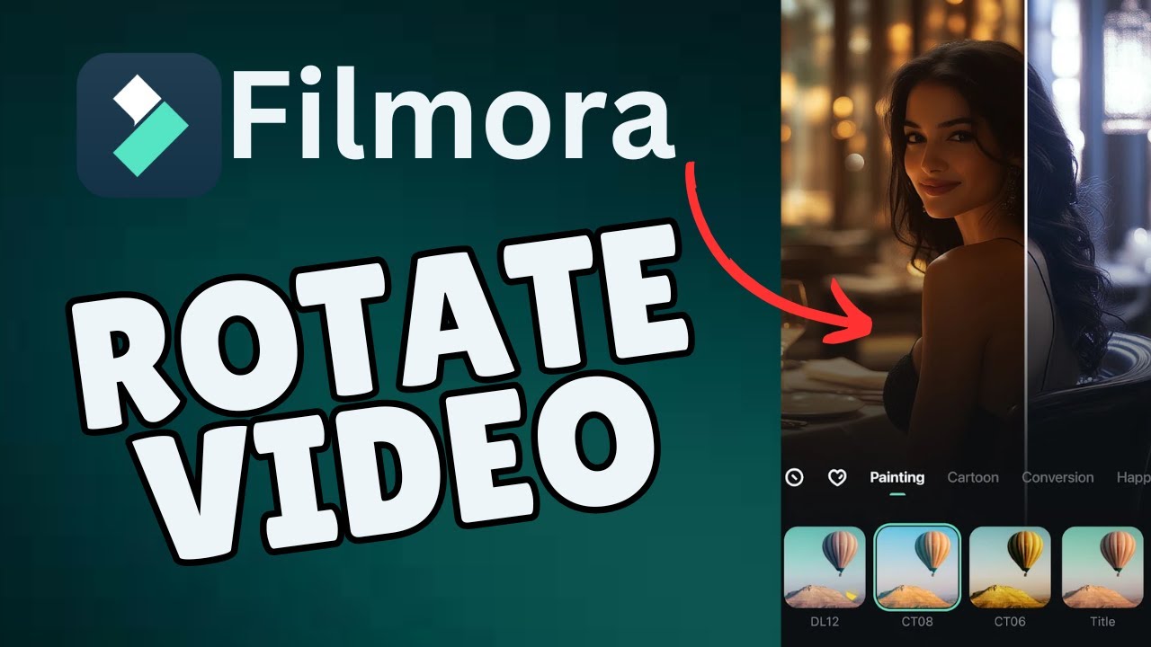 How to Rotate Video in Filmora 2025? - YouTube