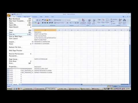 PLC Programming Create a CSV file - YouTube
