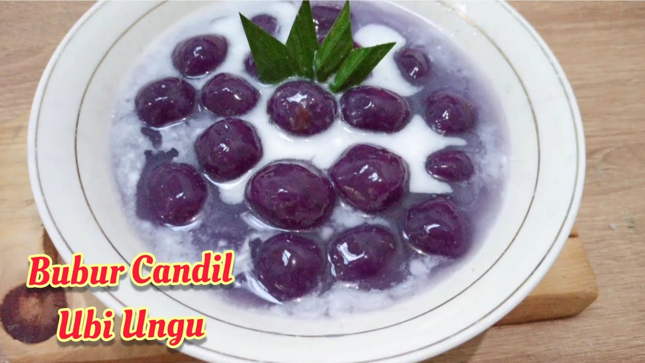Resep Menu Takjil Bubur Candil Ubi Ungu || HAR Kitchen - YouTube