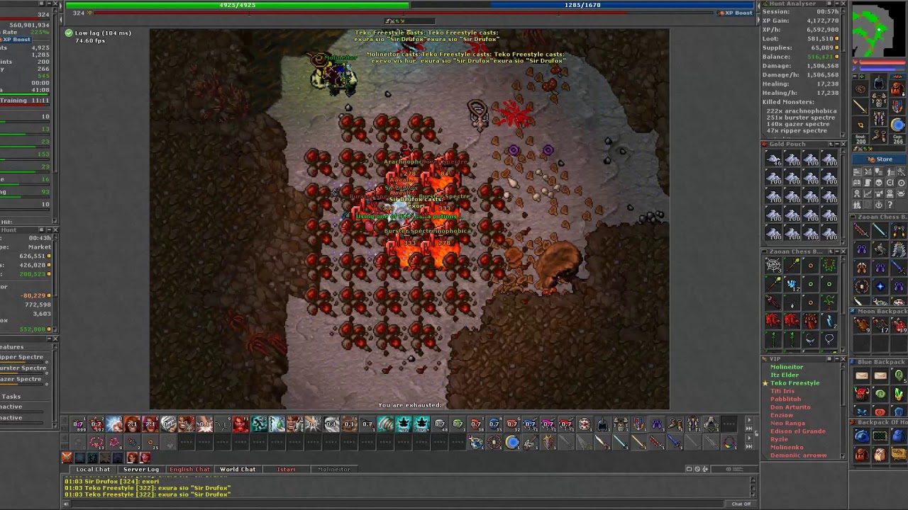 Tibia Secura TH Ek+Ed+Ms Buried Cathedral - YouTube