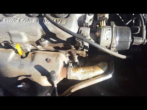 Стук двигателя ga16ds на горячую - YouTube