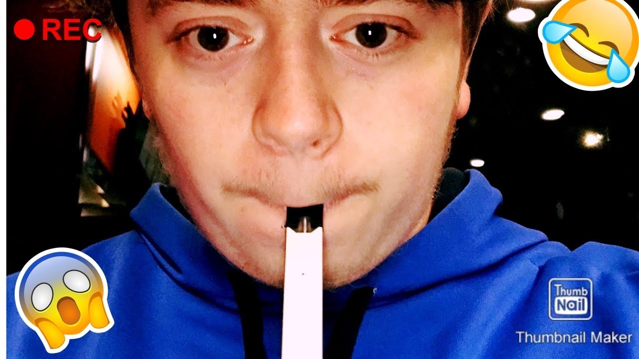 vape prank on my friend - YouTube