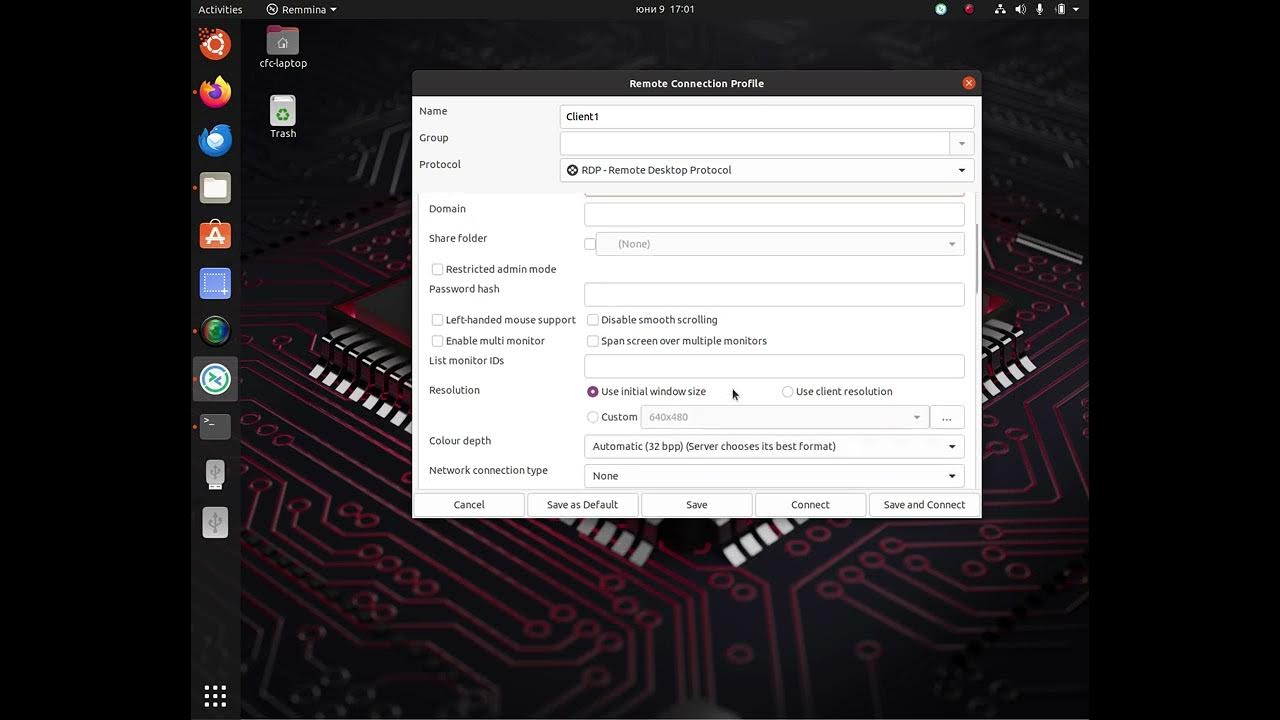 How to Connect to a Remote Windows Computer from a Linux Ubuntu Computer - YouTube