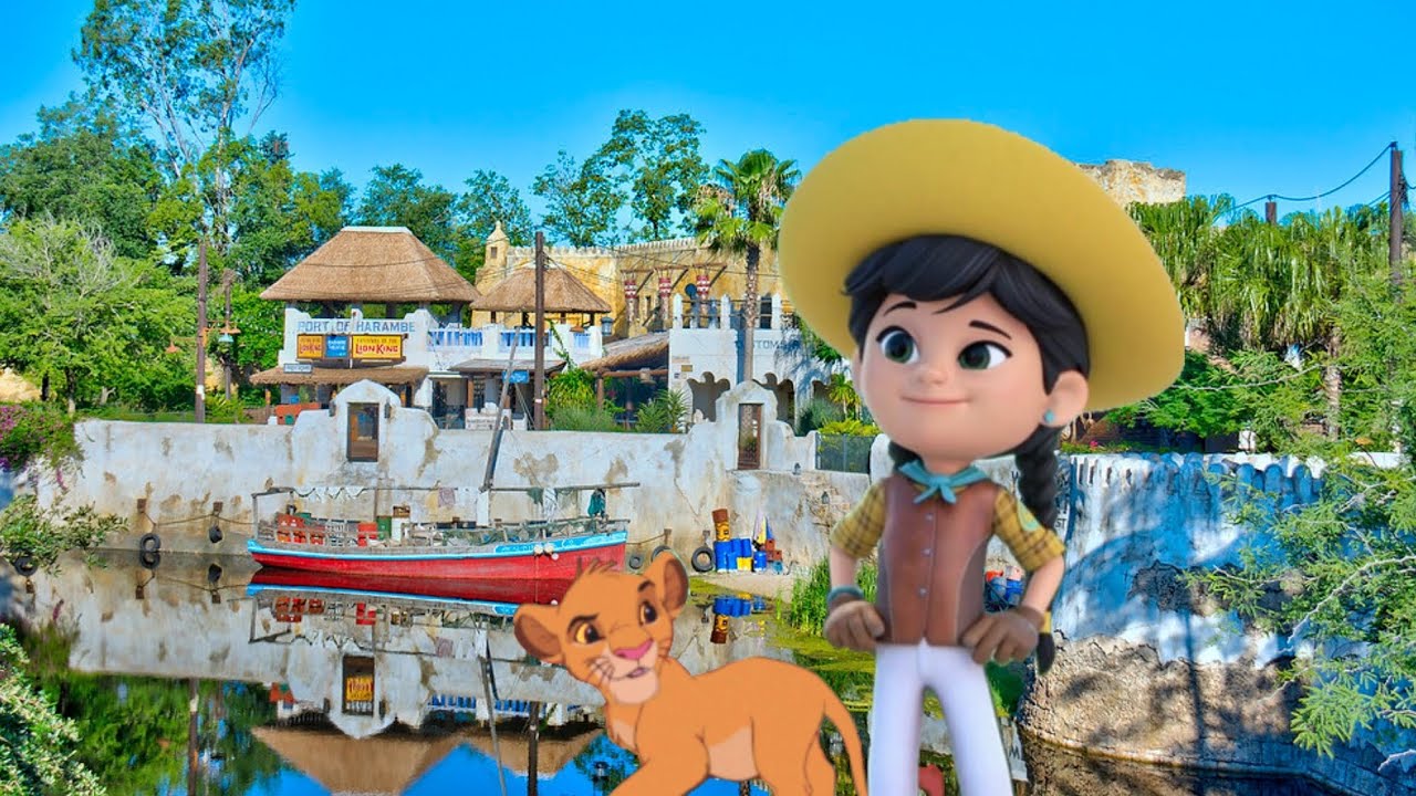 Nala and John Simba and Min in Harambe Africa at Disney's Animal ...