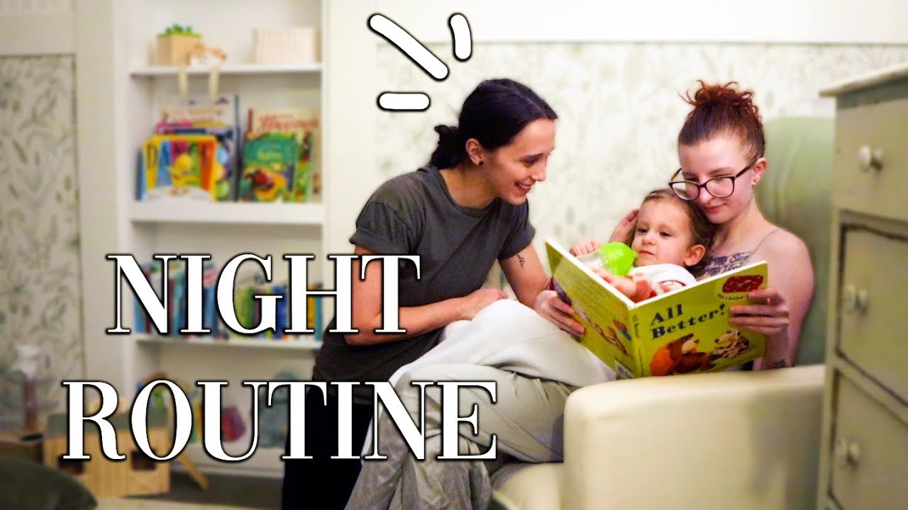 OUR 2023 NIGHT ROUTINE (with a toddler) - YouTube