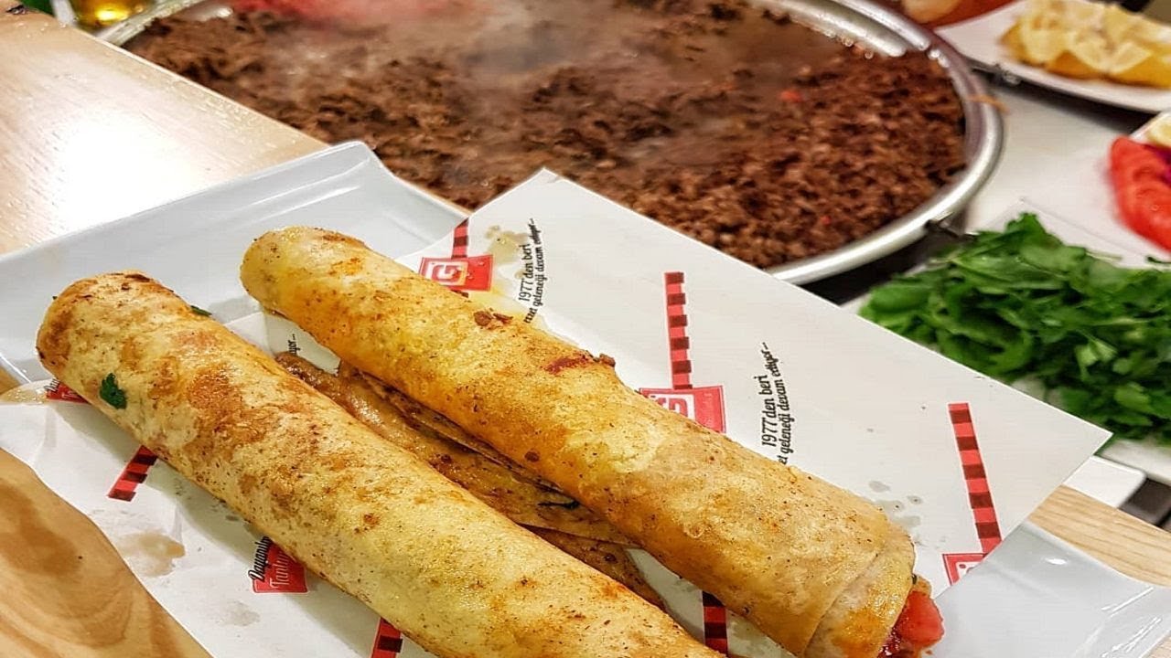 Street Food: Tantuni (turkish recipes) - YouTube