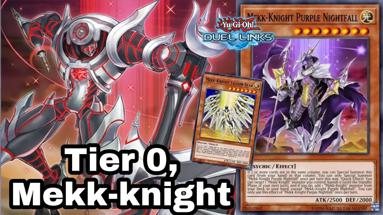 Yu-Gi-Oh Duel links - Mekk-knight Tier 0 - YouTube
