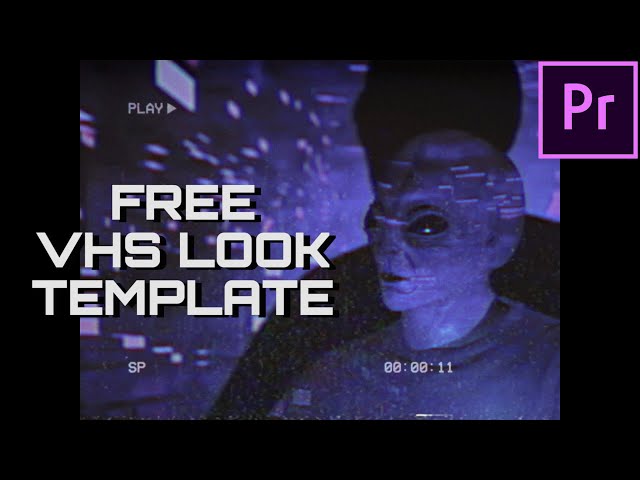 Vhs Timestamp Overlay Free Vhs Glitch Effect For After Effects VHS