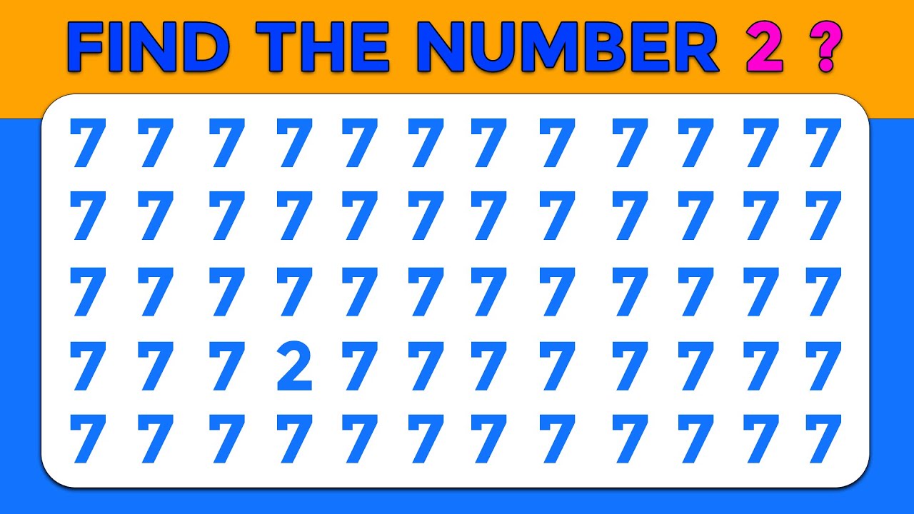 Find The ODD One Out | Find The ODD Number And Letter Edition! | Emoji ...