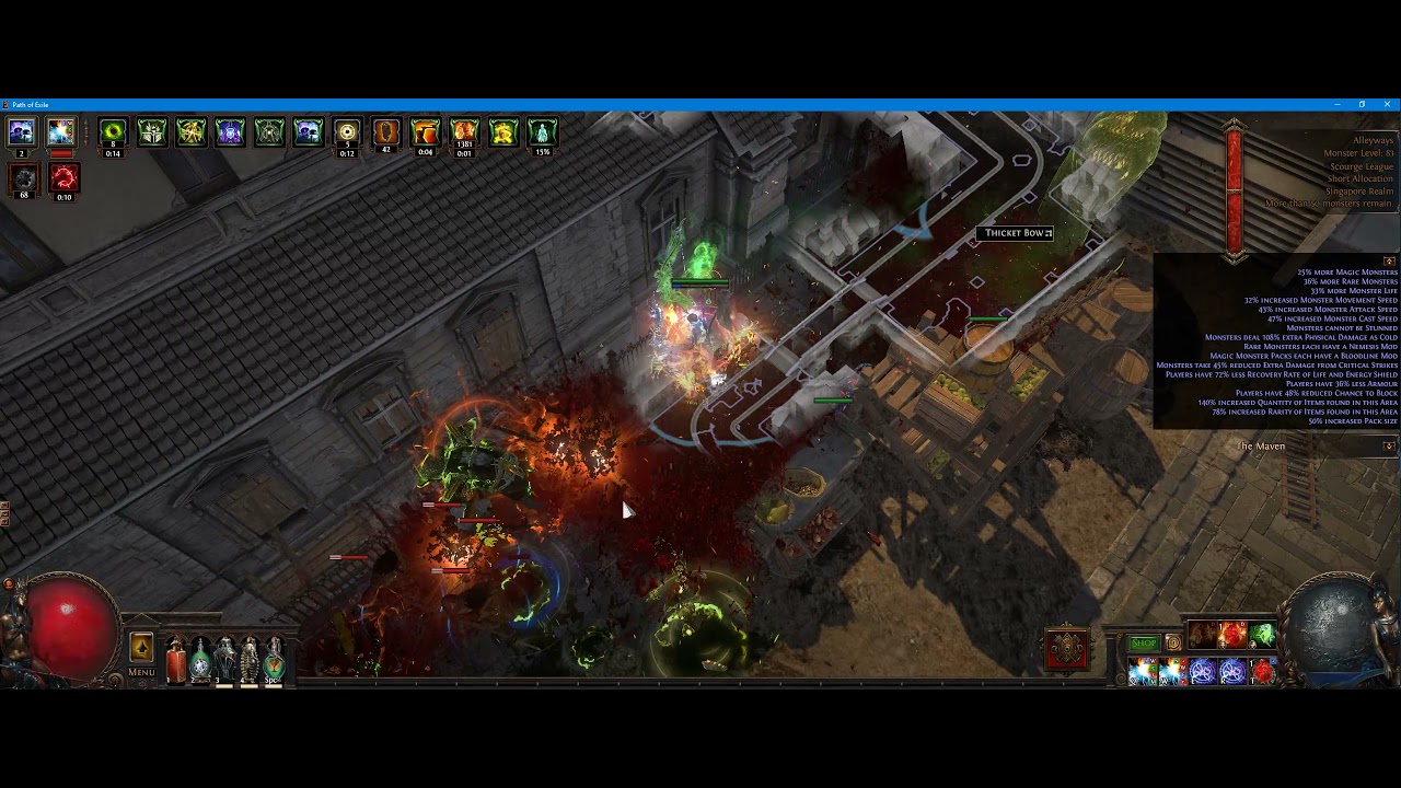 Path of Exile [3.16] Raider Elemental Hit - Rin - T16 110 Quantity full ...