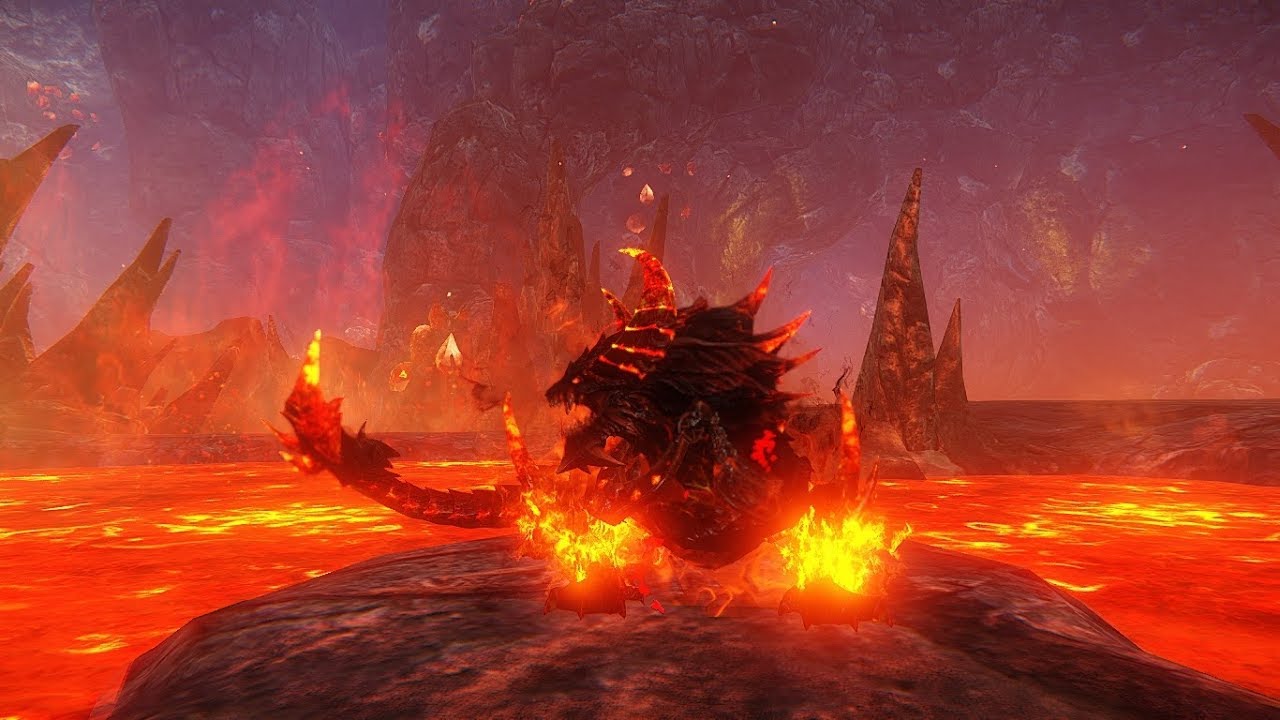 Taming Magma Beast (Riders Of Icarus) - YouTube
