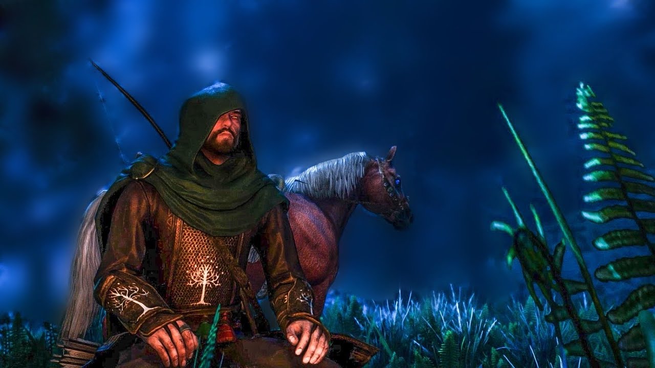 Gondorian Ranger Armor (PC) | Skyrim SE Mod Showcase - YouTube