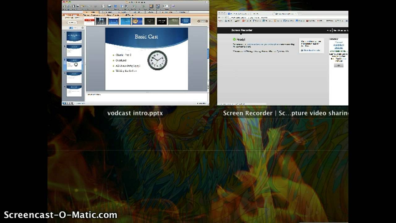 learning how to screencast - YouTube