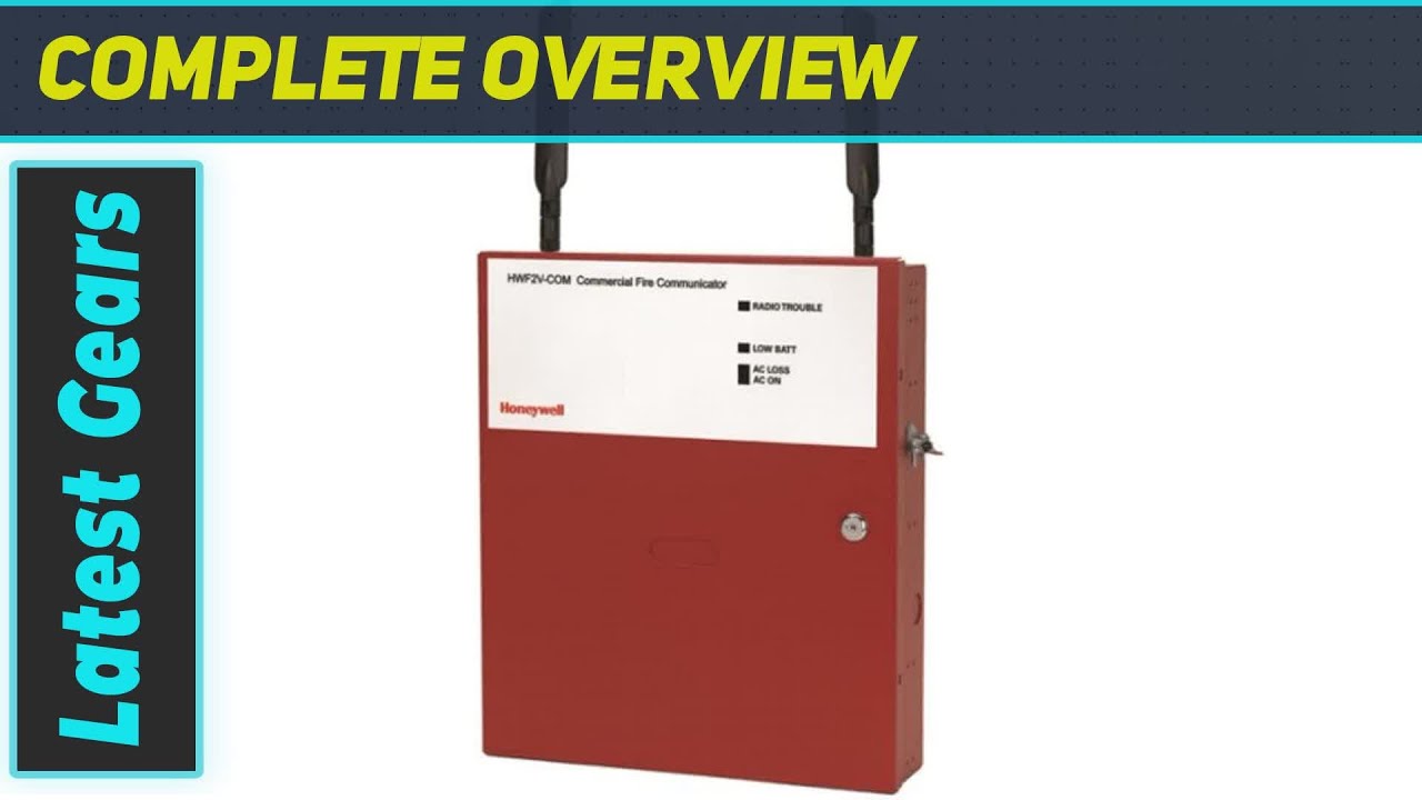 Honeywell HWF2V-COM LTE/IP Digital Cellular Fire Alarm Communicator ...