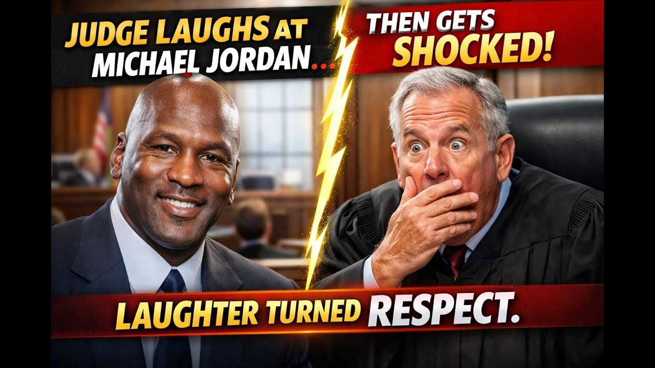 Judge LAUGHS at Michael Jordan… Then Gets SHOCKED! 🔥 - YouTube