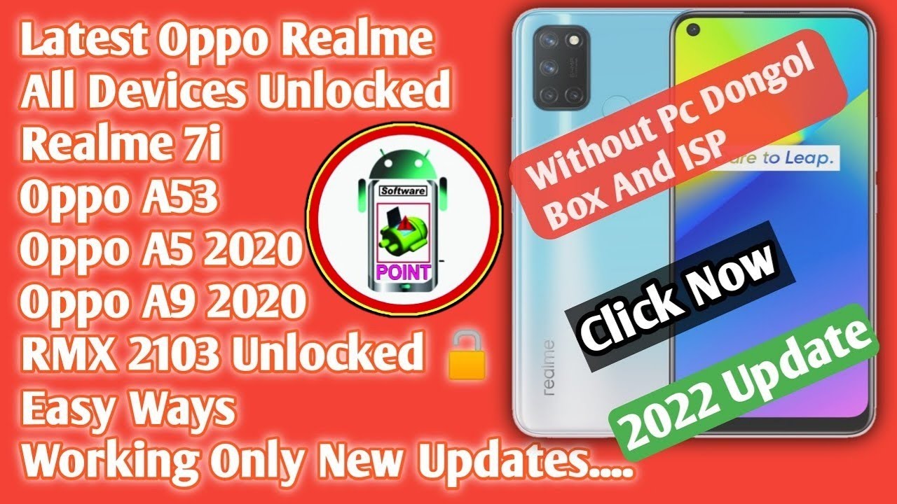 Realme 7i (RMX2103) l Oppo | All Type Pin,Password,Pattern Lock Remove ...