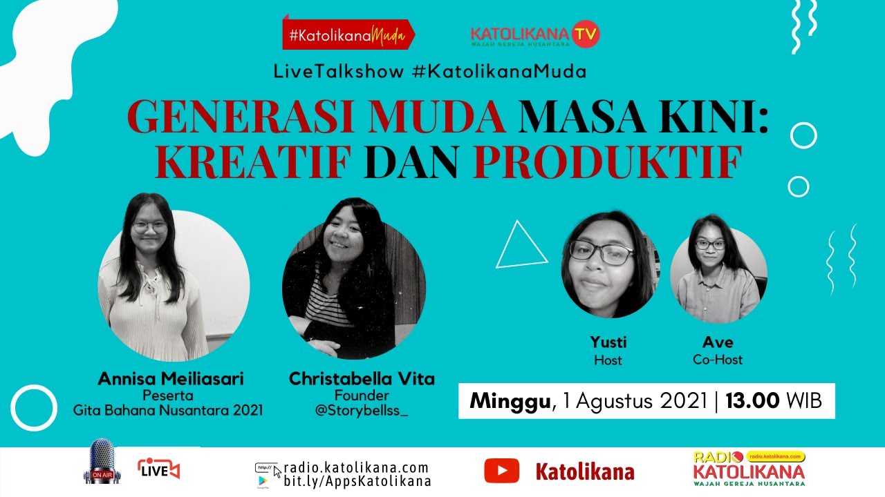 GENERASI MUDA MASA KINI: KREATIF DAN PRODUKTIF - YouTube