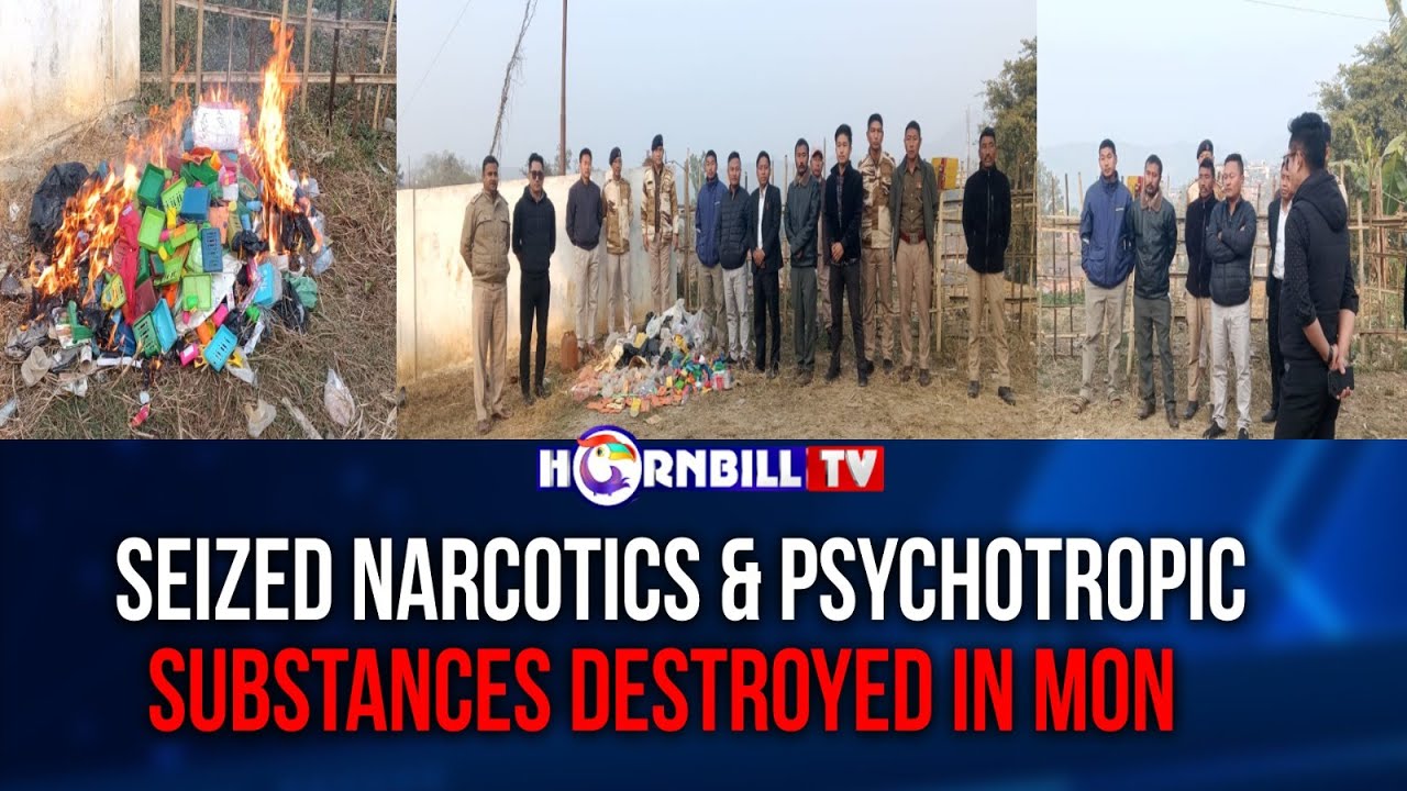 SEIZED NARCOTICS & PSYCHOTROPIC SUBSTANCES DESTROYED IN MON - YouTube