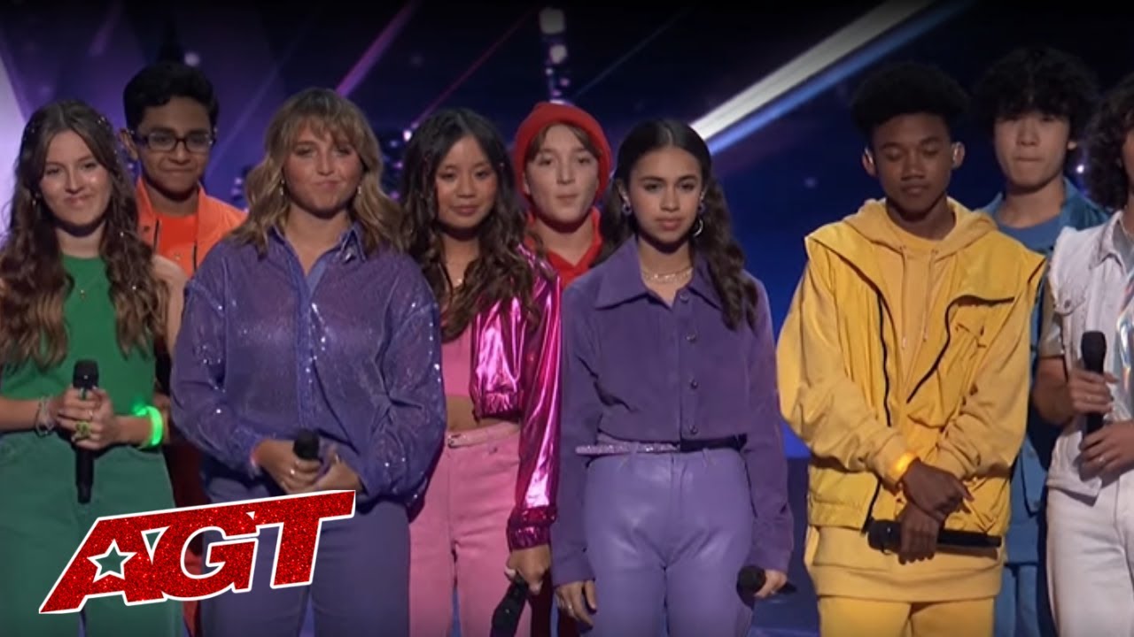 Acapop Teen Singing Group SLAY on Americas Got Talent Semifinals - YouTube