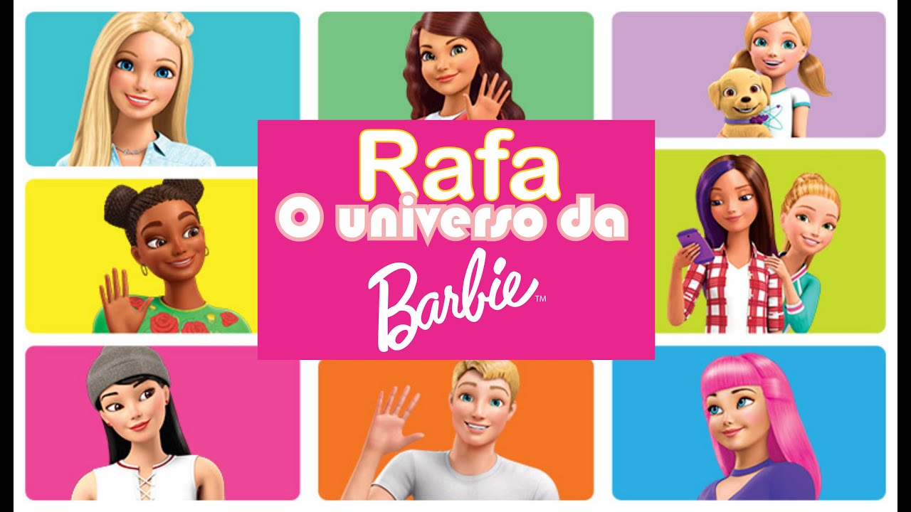 Rafa brincando com a Barbie - YouTube