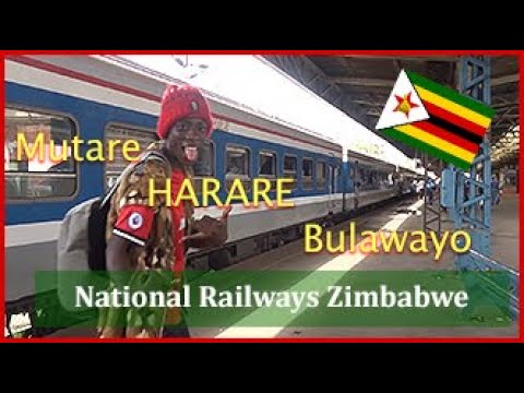 #zimbabwe National Railways, arriving train from Mutare and Harare ...
