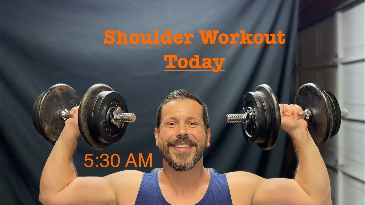 TimE Fit Shoulder Workout 73 Part 2 of 2 - YouTube
