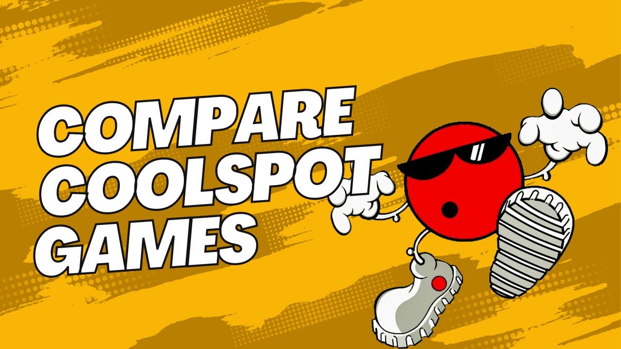 Coolspot Game Versions Comparison | Evolution of the Classic Ad Mascot ...