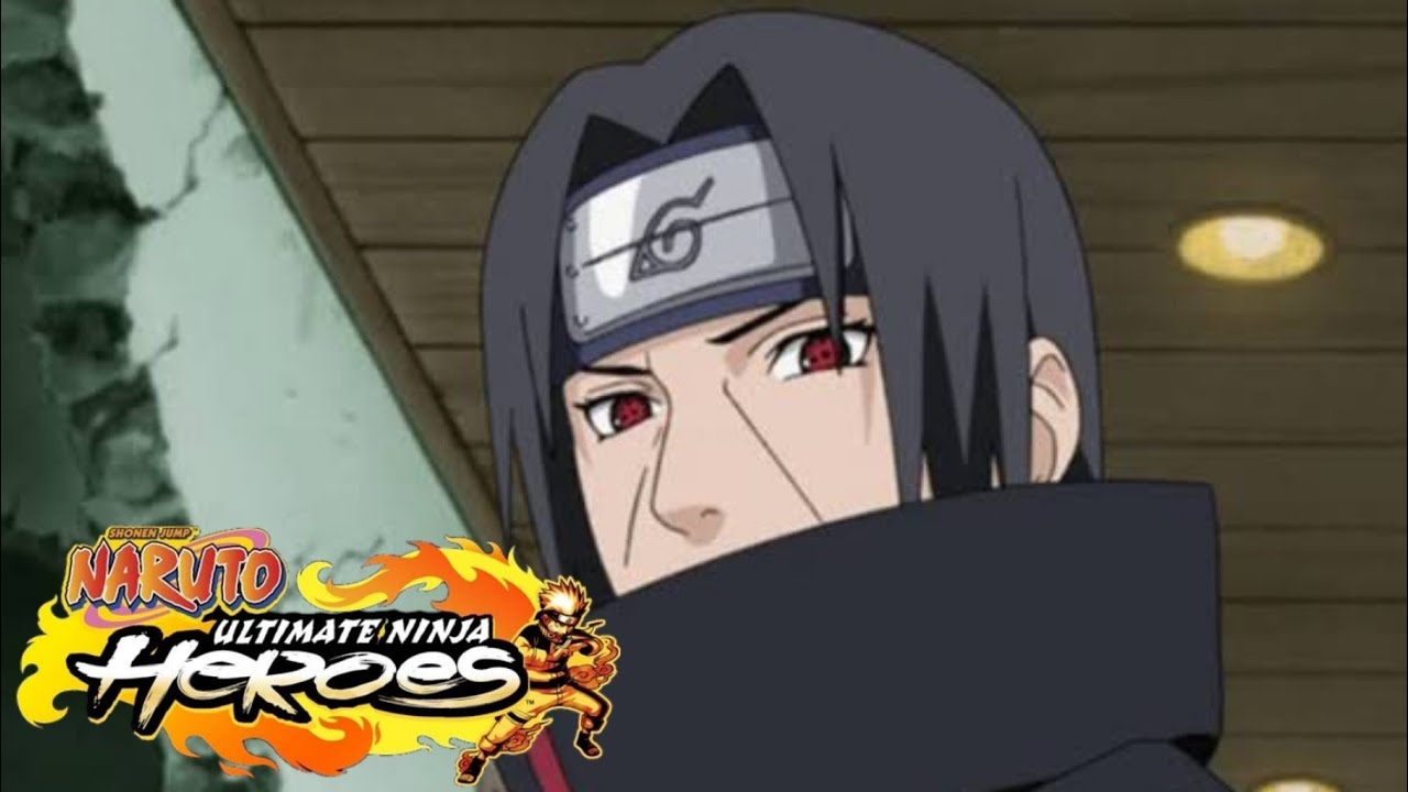 Naruto Ultimate Ninja Heroes | Uchiha Itachi Gameplay | PSP - YouTube