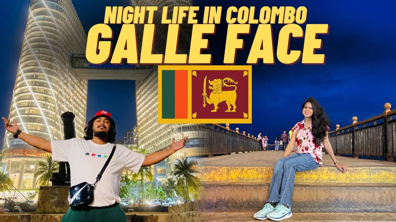 Nightlife in Colombo | Galle Face , Srilanka 🇱🇰 2024 - YouTube