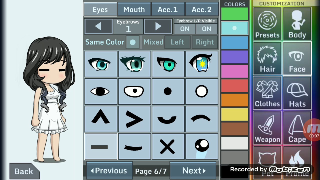 How to do my character in gacha studio!!! - YouTube