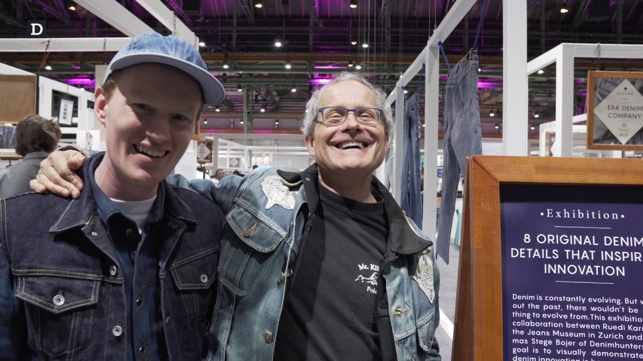 Ruedi Explains the Raw Denim 'Art Exhibition' We Did at Bluezone - YouTube