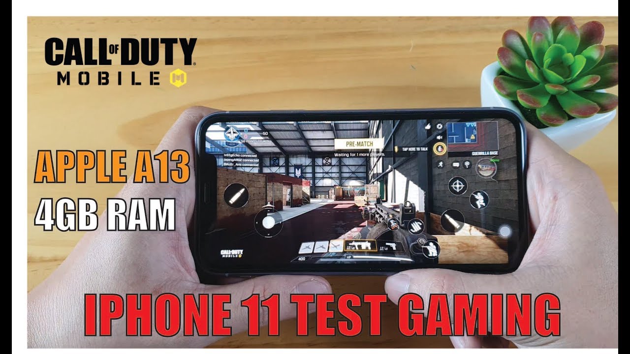 iPhone 11 test game Call Of Duty Mobile Max Setting - YouTube