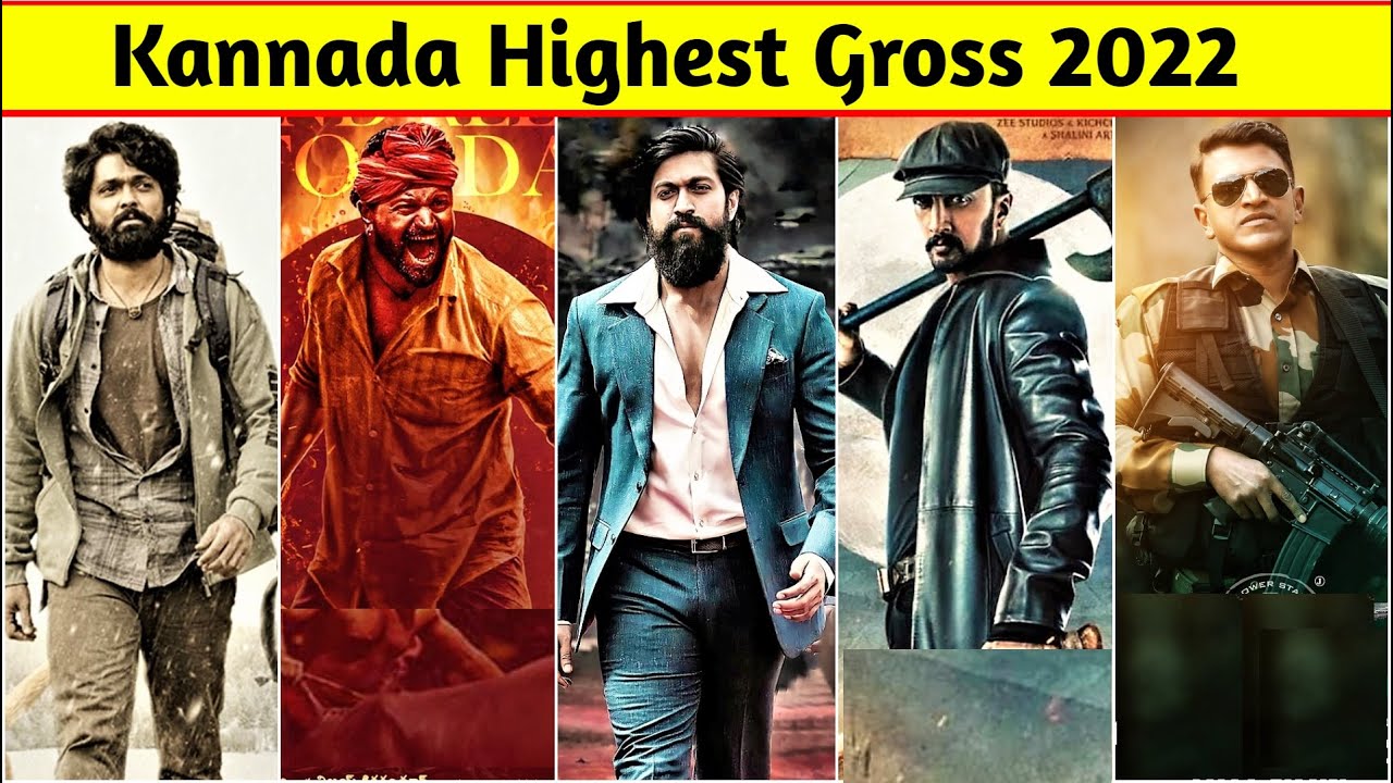 10 South Indian Kannada Highest Grossing Movies List 2022 With Box ...