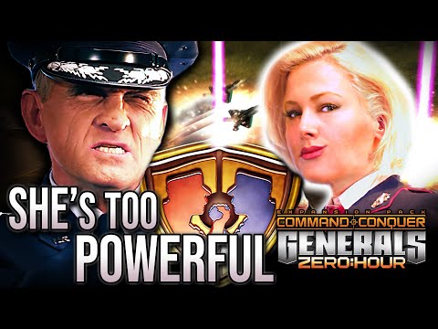 Air Force General vs Super Weapon General - Hard Difficulty with Commentary | C&C Generals Zero Hour