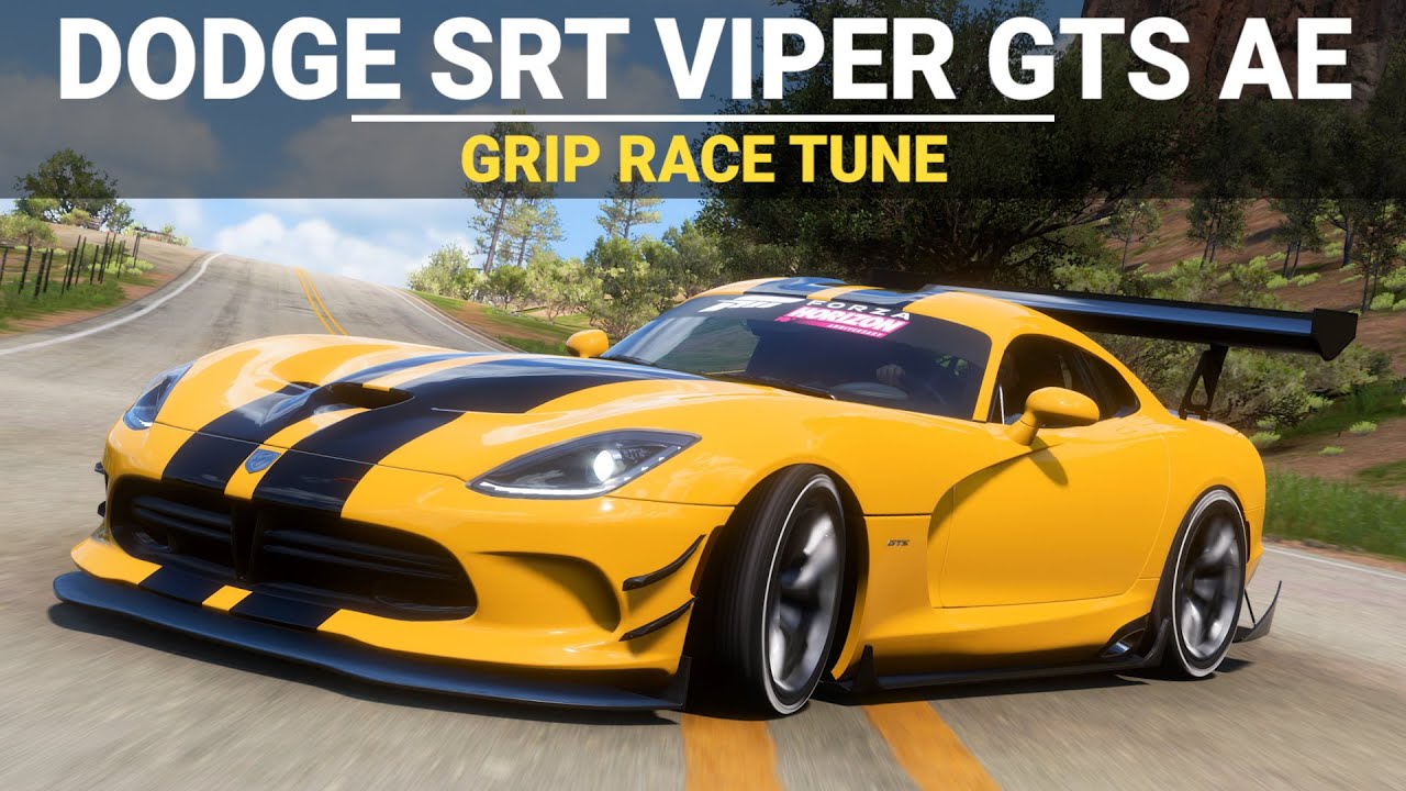 Forza Horizon 5 Tuning - 2013 Dodge SRT Viper GTS AE - FH5 Grip Race ...