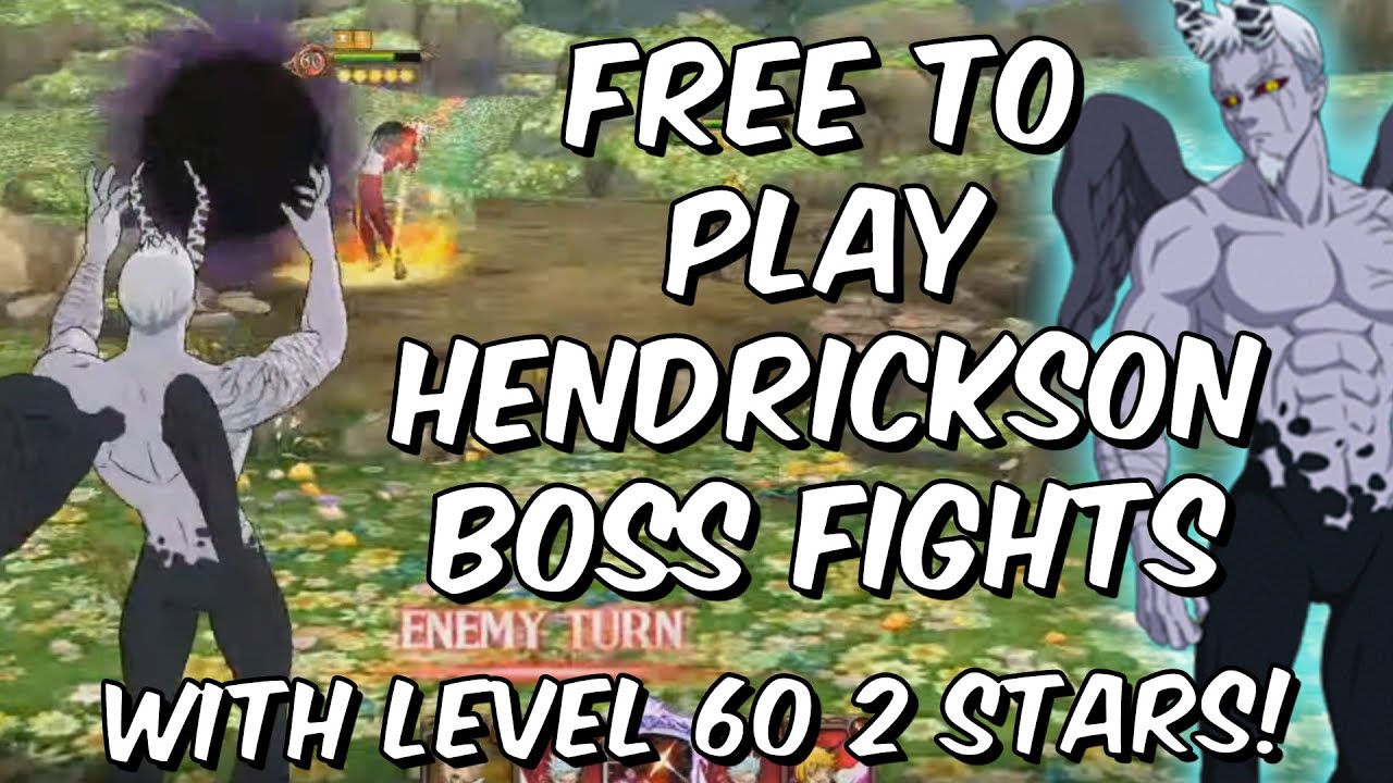 All Free To Play Demon Hendrickson Final Boss Fights! - Chapter 6 ...