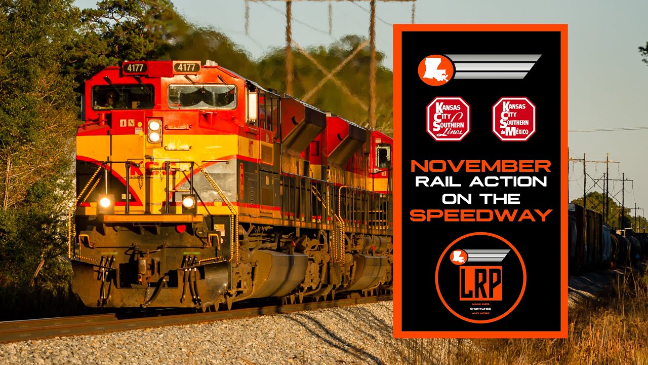 November Rail Action on the Meridian Speedway! - YouTube