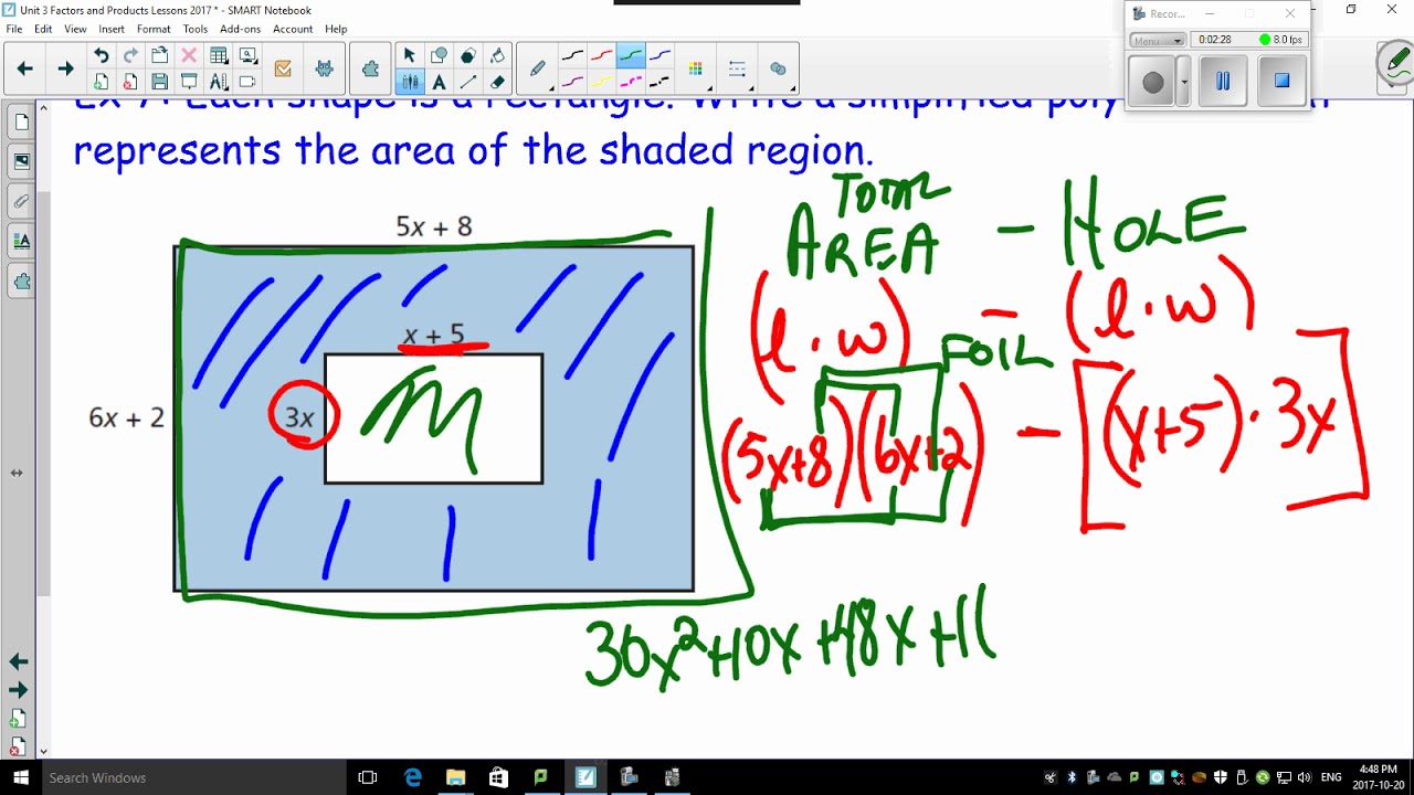 3 7 7 Using FOIL to Solve a Problem - YouTube