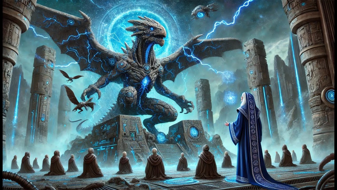 68-Year-Old Elderly Human Lady Offered as Sacrifice to Alien Stone ...