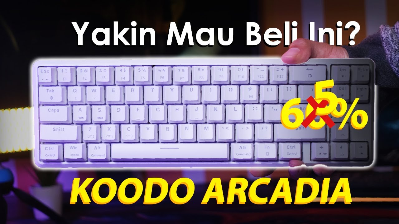 Bisa Jadi yang TERBAIK, Bisa Juga Enggak | Keyboard Koodo Arcadia - YouTube