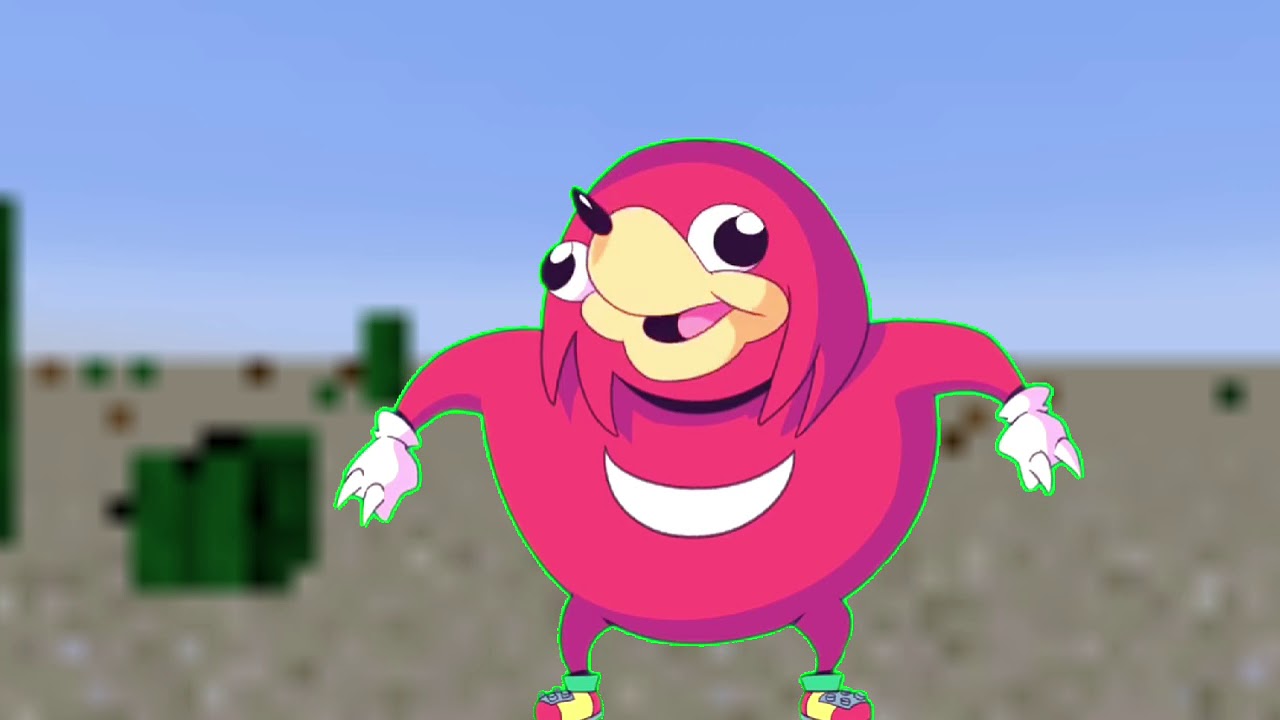 Ungandan knuckles is stuck in a desert - YouTube
