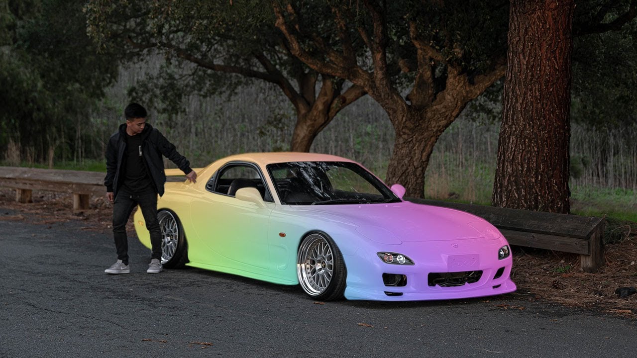 FD RX7 Color Reveal! - YouTube