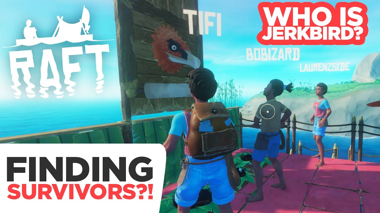 Did We Just Find Survivors In Raft?! Ft. LaurenZside, Bobizard, and ...