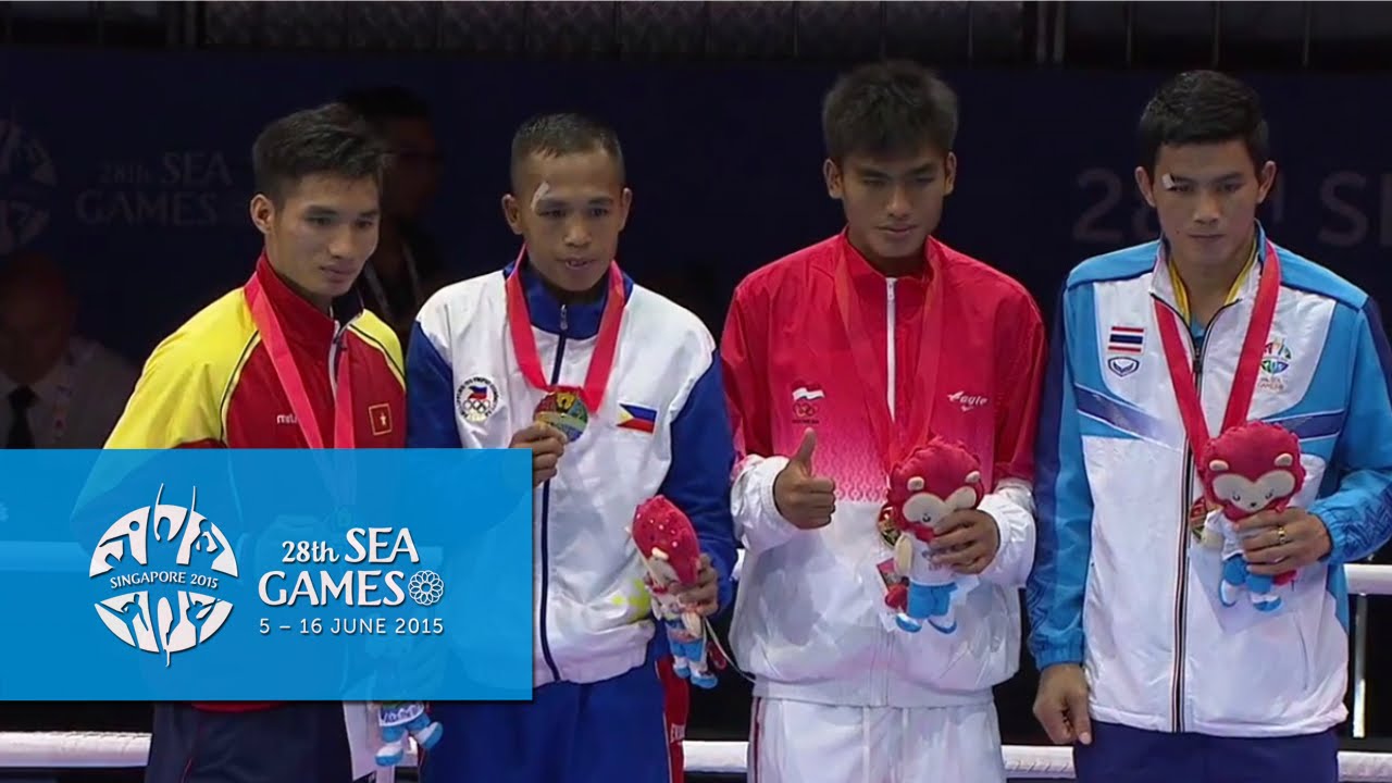 Boxing (Day 5) Men's Lightweight (60kg) Victory Ceremony | 28th SEA ...