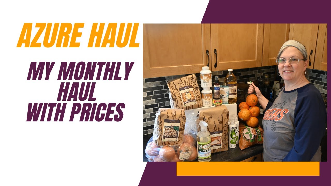 Azure Haul for two with prices // Tips for pick up and ordering - YouTube
