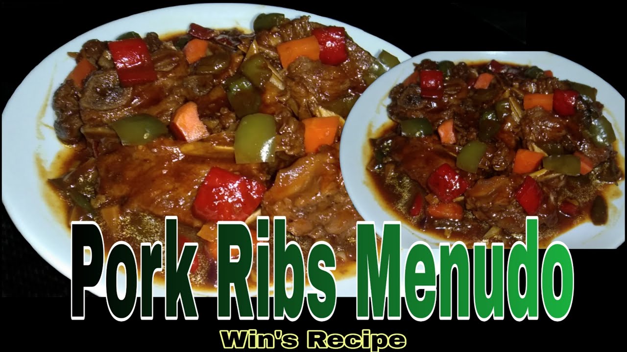 How to cook Pork Ribs Menudo || Pork Ribs Menudo Recipe || Win's Recipe ...