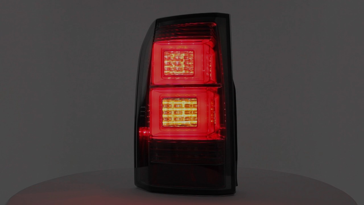 10-14 Land Rover Discovery LR4 Light Bar LED Tail Lights - YouTube