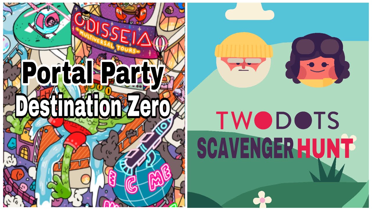 Two Dots Portal Party | Destination Zero - YouTube