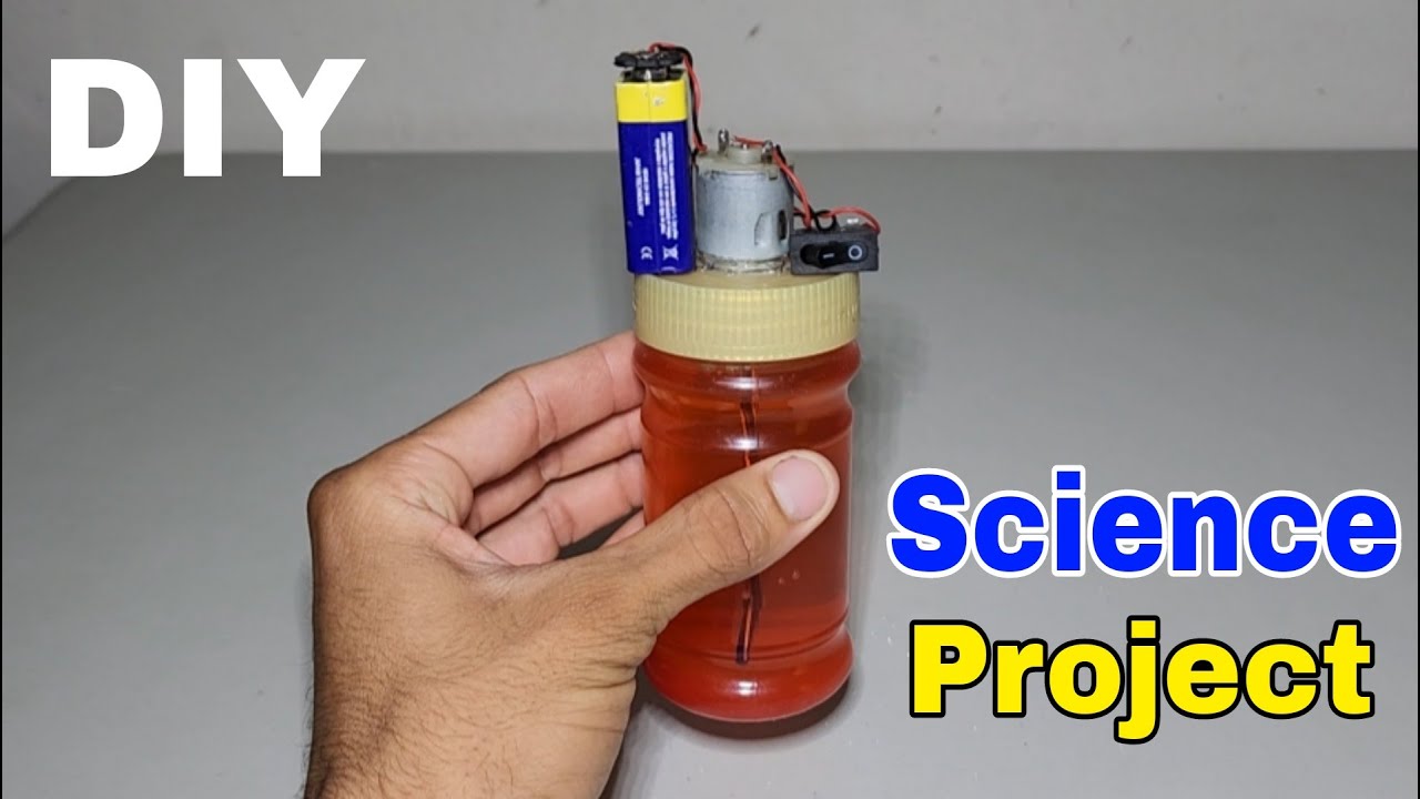 Make an Amazing Mini Blender | Easy Project - YouTube